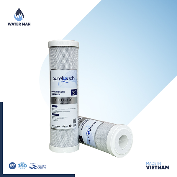 Puretouch Net Carbon CTO 10 Inch Filter Price In BD | Water Man
